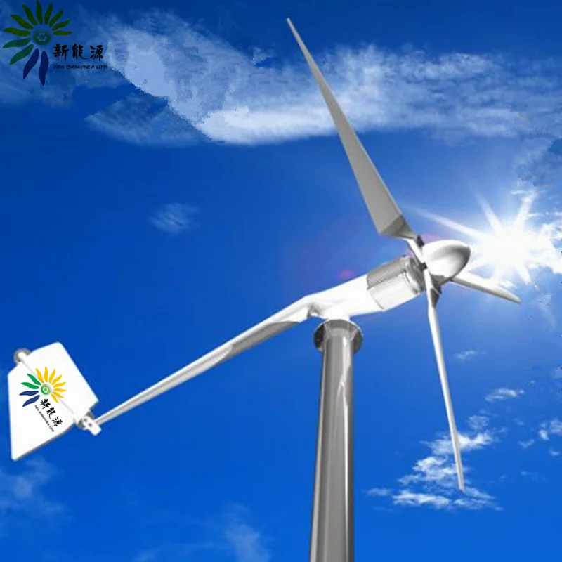 3KW CE Wind Turbine with 4m FRP Blades - Reliable Power