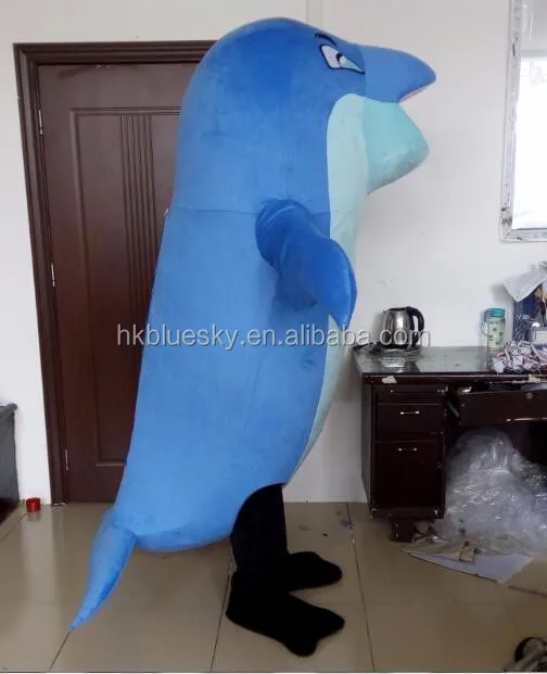 Disfraz De Pez Personalizado Para Adulto,Traje De Mascota De Delfín ...