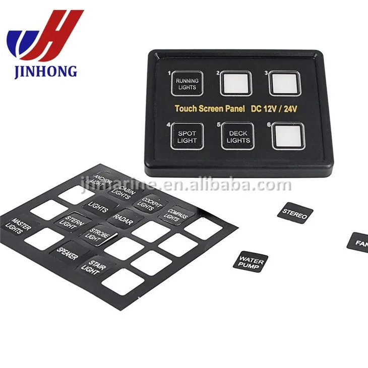 Marine Boat Caravan12v Touch Screen Switch Panel - Buy Touch Screen ...