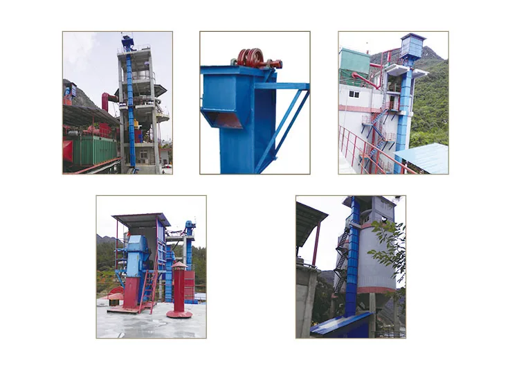 China Gtd Type Rubber Belt Bucket Elevator Price Lime Bucket Elevator Inclined Bucket Elevator ...