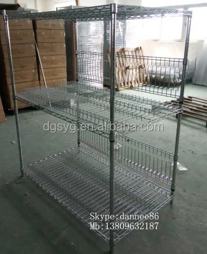 Stencil Storage Rack With Dusty Free Cover - Buy Smt Stencil Trolley ...