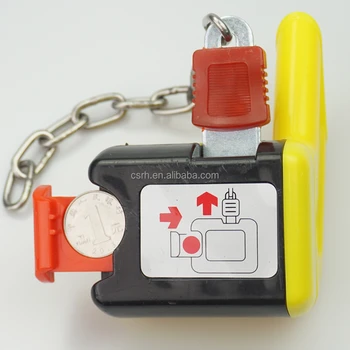 Shopping Cart Lock System Plastic Lock Trolley Coin Lock - Buy Shopping ...