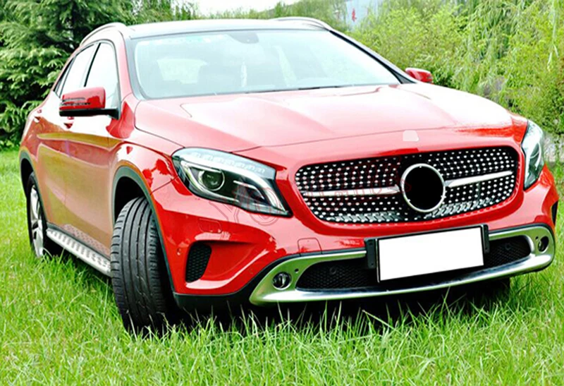 Diamond Radiator Style Front Bumper Mesh Grille Grill For Mercedes Benz ...