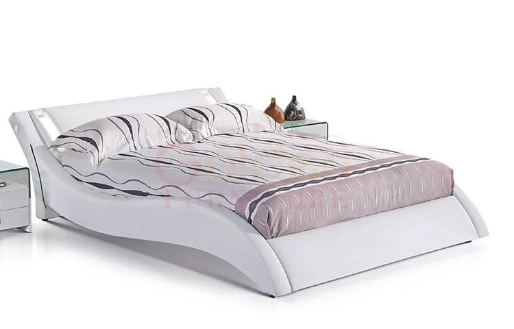 Nuga Best Massage Bed Latest Design Modern Double Floor Bed With Led ...