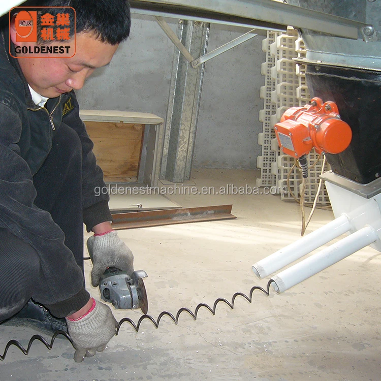 PVC Feed Tube Auger for Poultry Farm - Custom-Made, Automatic Feeding ...