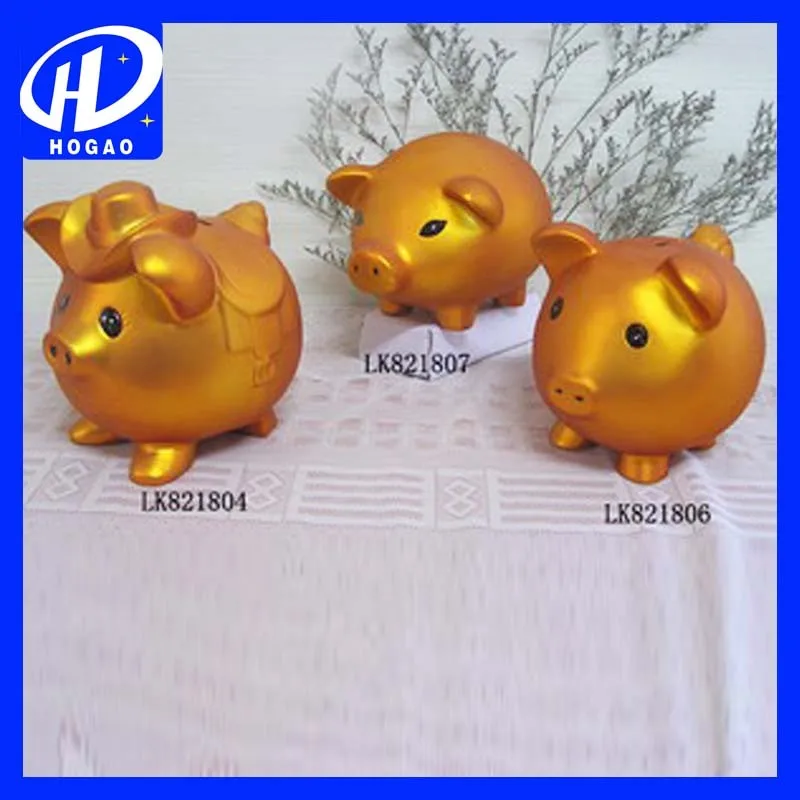Custom Large Ceramic Pig Animal Money Coin Piggy Bank For Adults - Buy ...