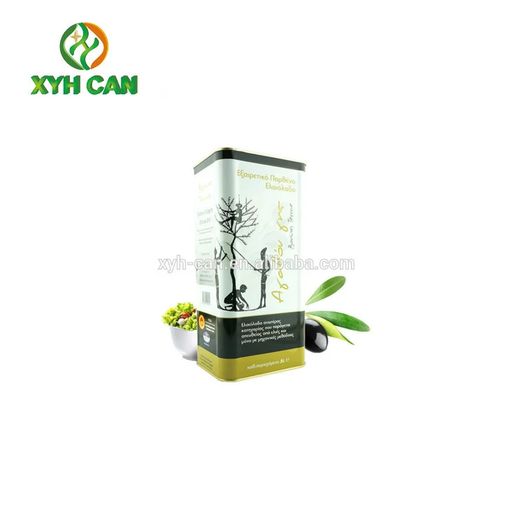 Palm Oil Type Cooking Oil - Durable Tin Canister Packaging