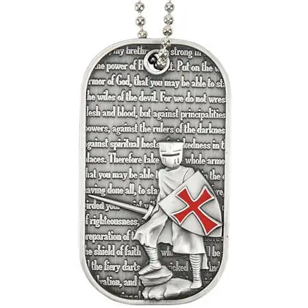 Armor of God Dog Tags - Symbolic Gifts for Christians