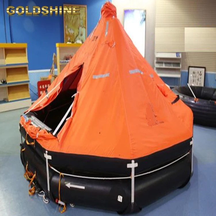 With 100 Rubber Material Solas Approve Throwover Liferaft Revere ...