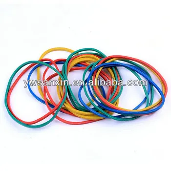 50mm Colors Money Rubber Band For Bank - Buy Colors Money Rubber Band ...