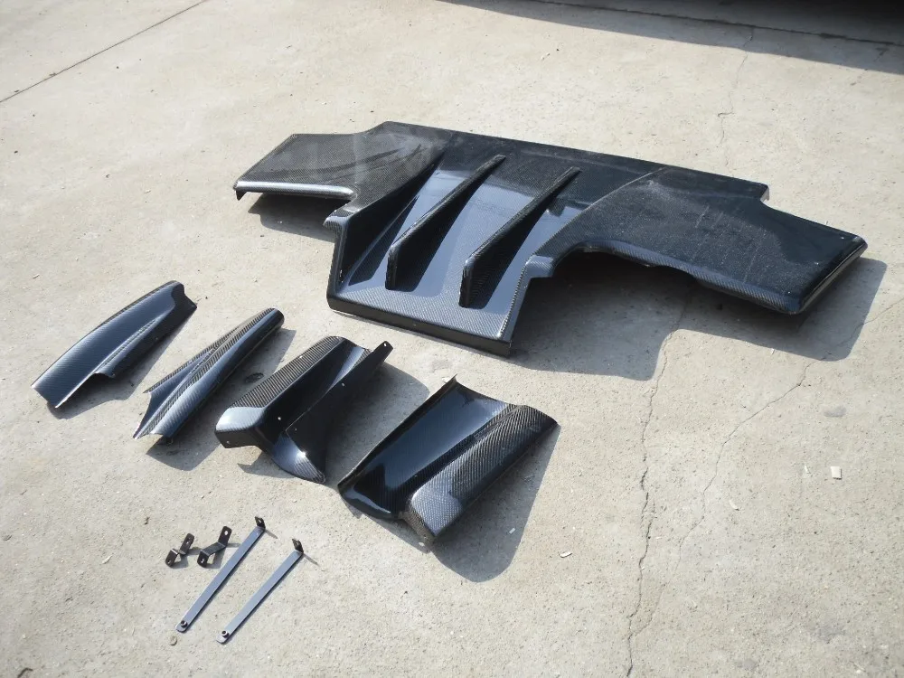 Rear Diffuser 7pcs Cf For R32 Gtr Ts Carbon Fiber - Buy Rear Diffuser ...