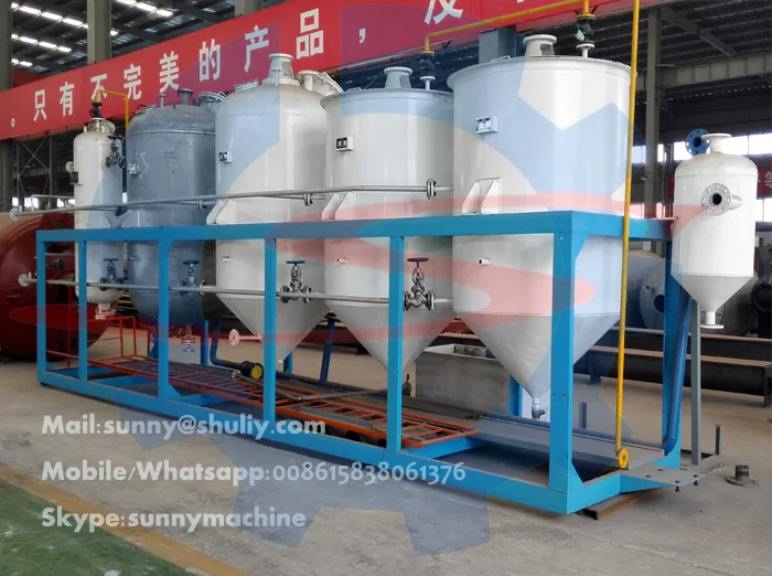 Mini Oil Refinery for Sale - Efficient Vegetable Oil Equipment