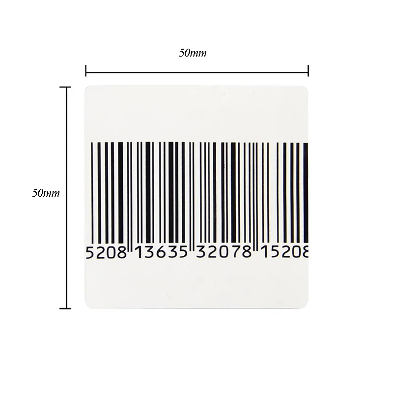 50mm Eas Rf Alarm Sticker Anti Theft Sticker Label Self Adhesive ...