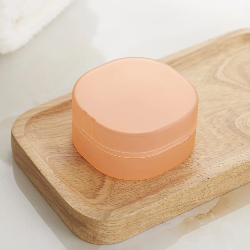 Fashionable Travel Portable Soap Boxes Transparent Plastic Aerobic Hand ...