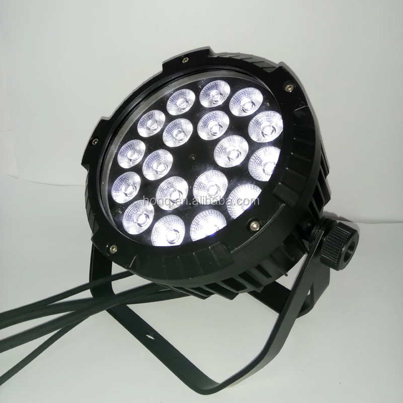 Waterproof LED Par Light 18x18w RGBWA UV 6in1 Outdoor