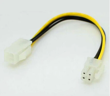 Motherboard Cpu Power Supply 4 Pin Power Cable Connector 4 Pin Power ...