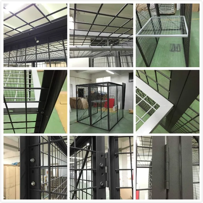 Welded Wire Mesh Locker With Bench,Strong Wire Mesh 2 Door Clothing ...