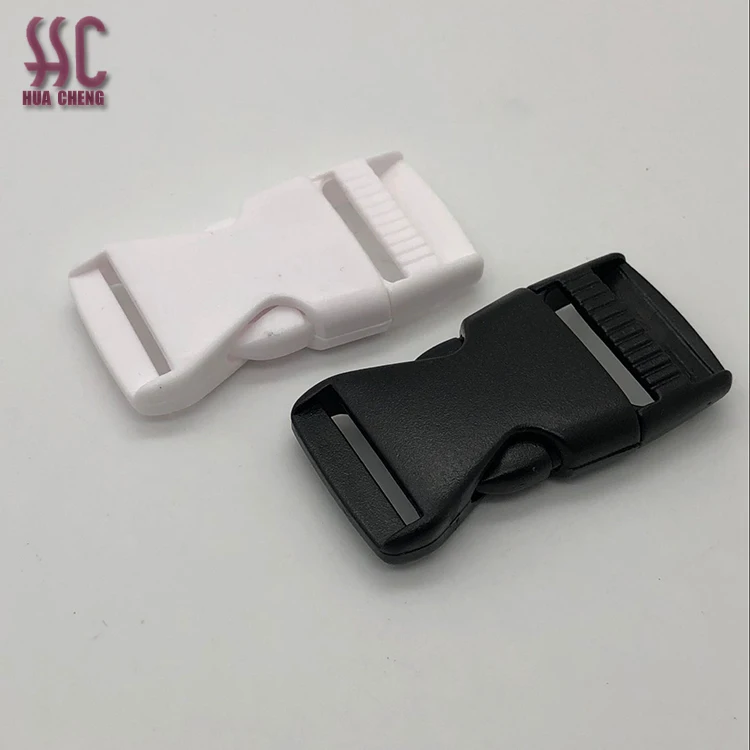 25mm High Quality White Color Plastic Side Release Buckle