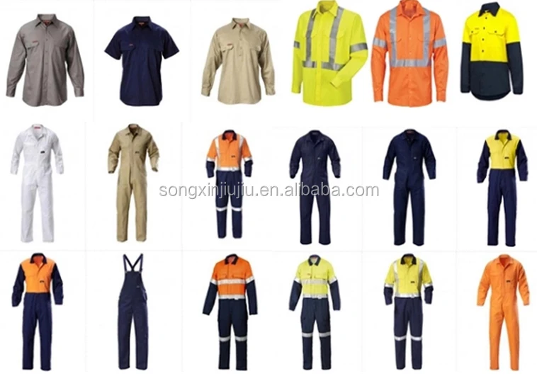 Custom Work Clothes Long Sleeve Breathable Sloid Shirts Men Work Shirt ...