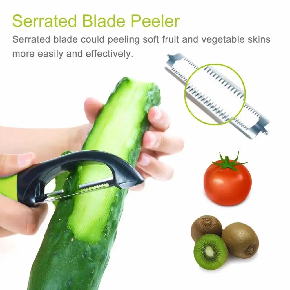 Amazon Kitchen Fruit And Vegetable Multi Potato Peeler Tomato Kiwi ...