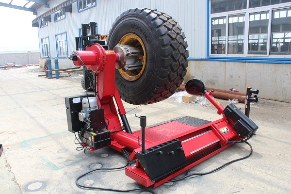 Full Automatic Heavy Duty Tire Removal Equipment For Truck Tire ...