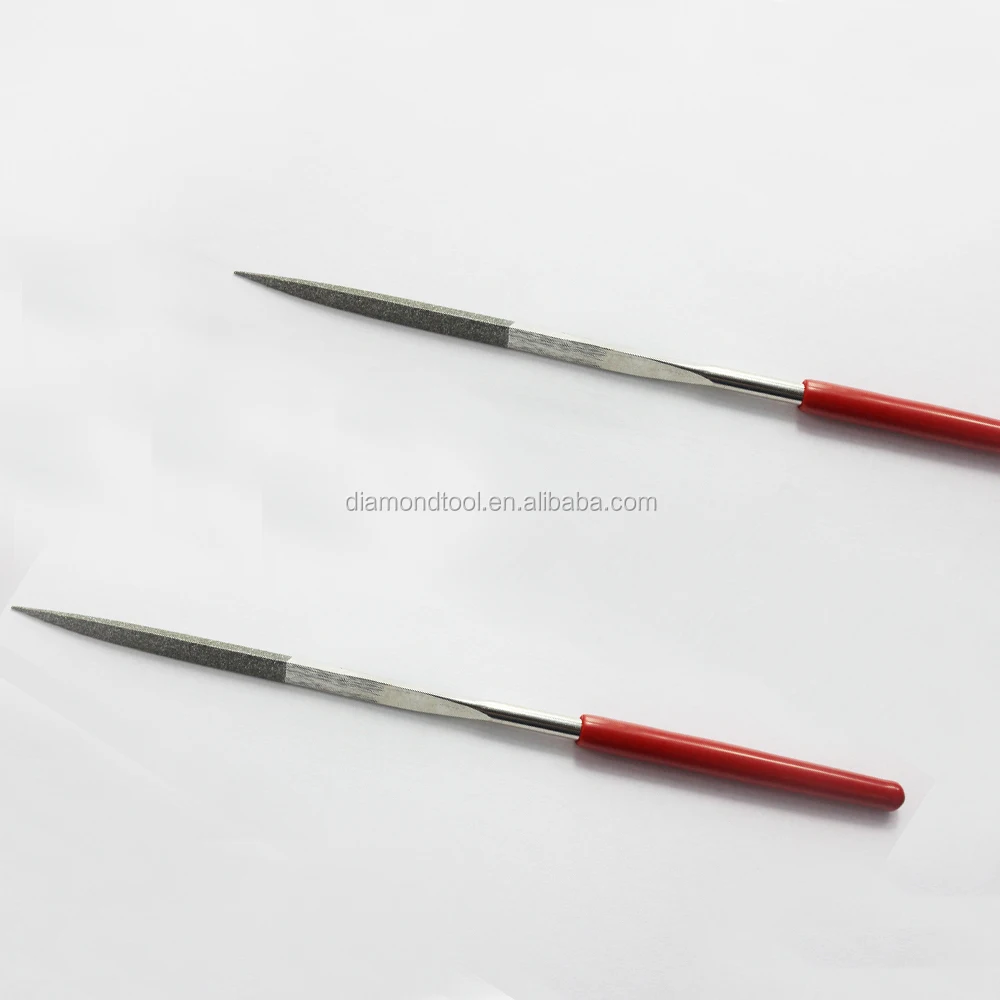 Electroplated Diamond Square File/triangle Files/hand Polishing Tool ...