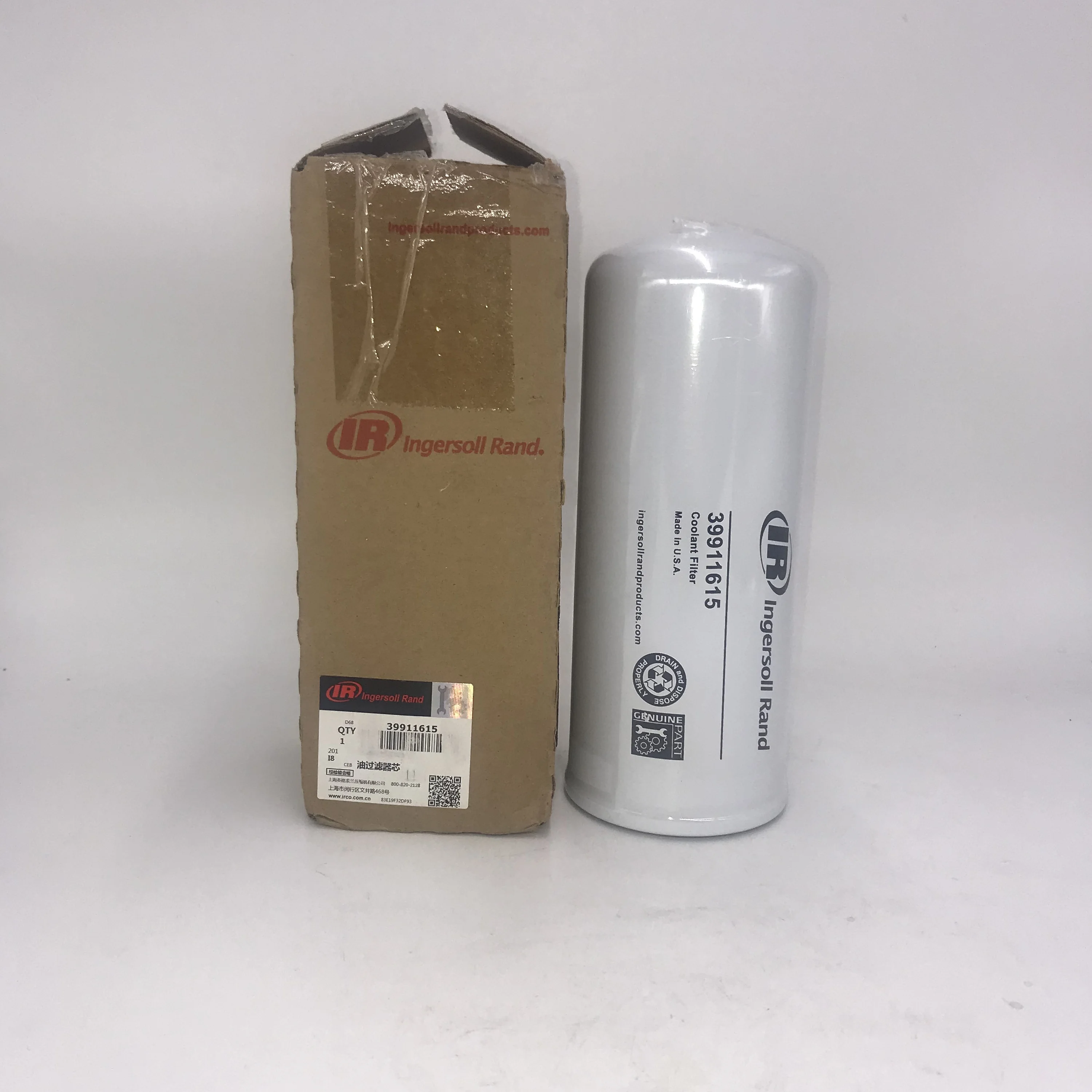 Ingersoll Rand Air-Compressor Spare Parts - Oil Filter PN 39911615