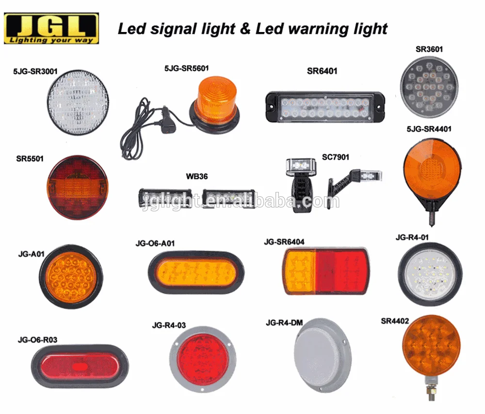12v/24v Led Car Truck Strobe Warning Light Police Led Flashing ...