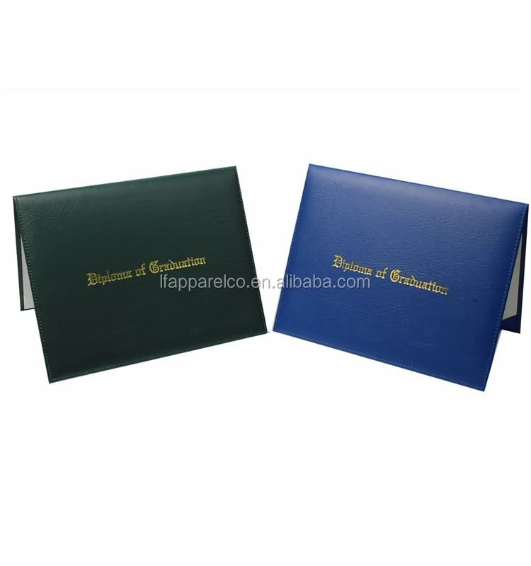 PU Leather A4 Certificate Folder - Elegant & Durable