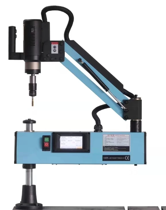 China High Precision Electric Long Arm Hand Tapping Machine - Buy ...