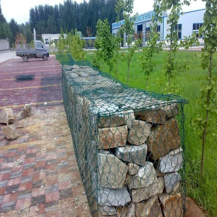 Hexagonal Gabion Box/wire Mesh/retaining Wall - Buy Hexagonal Gabion ...