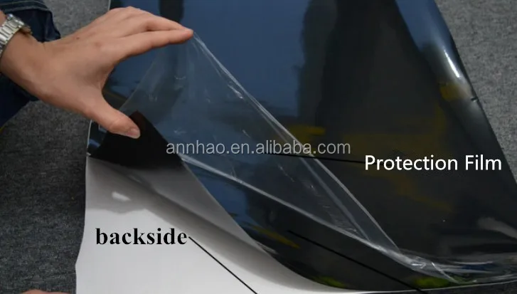 Gloss Black Car Vinyl Wrap Film for Sunroof Protection & Style - OEM