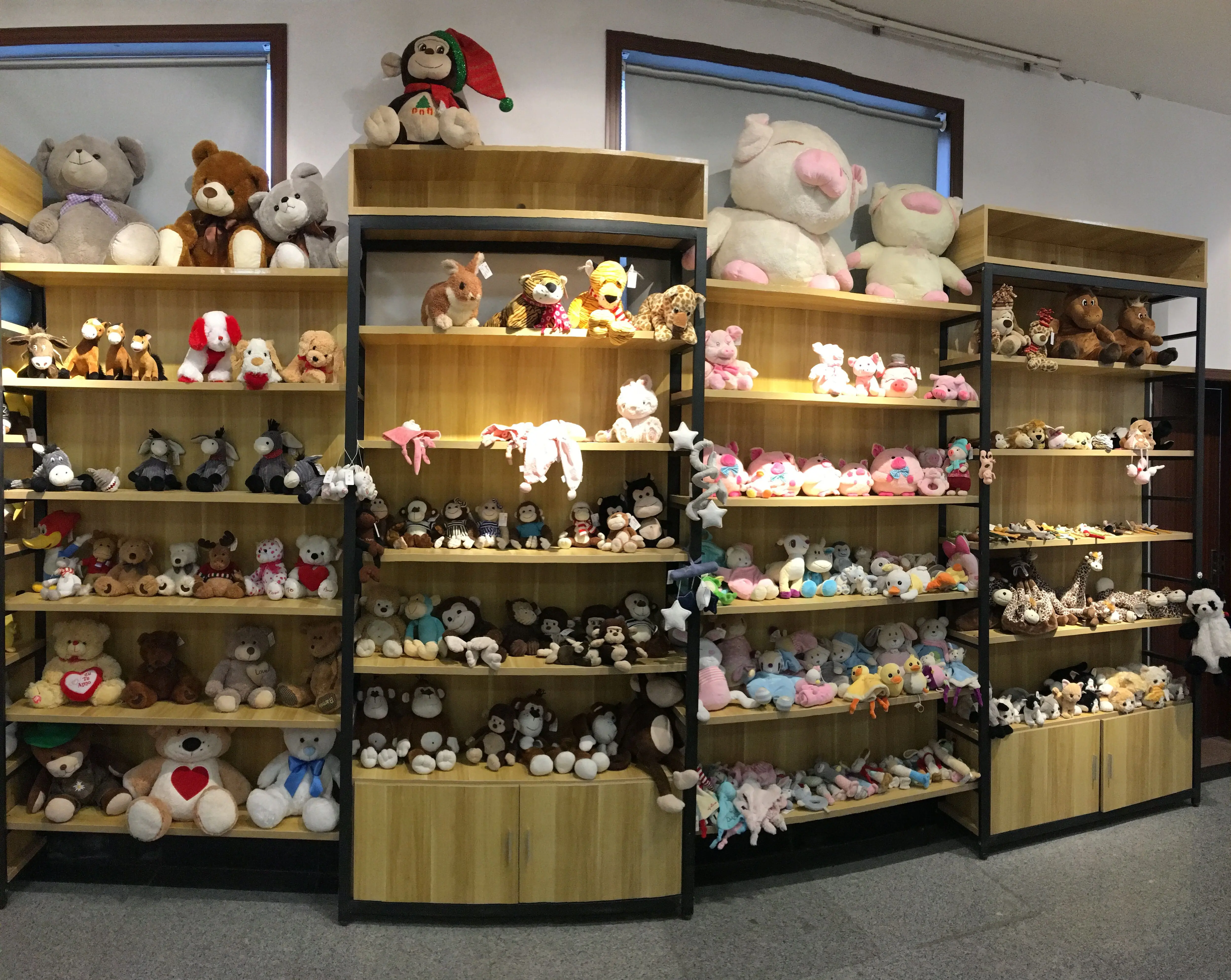 Qingdao Factory Stuffed Plush Teddy Bear Soft Toys with Blue T-shirt ...