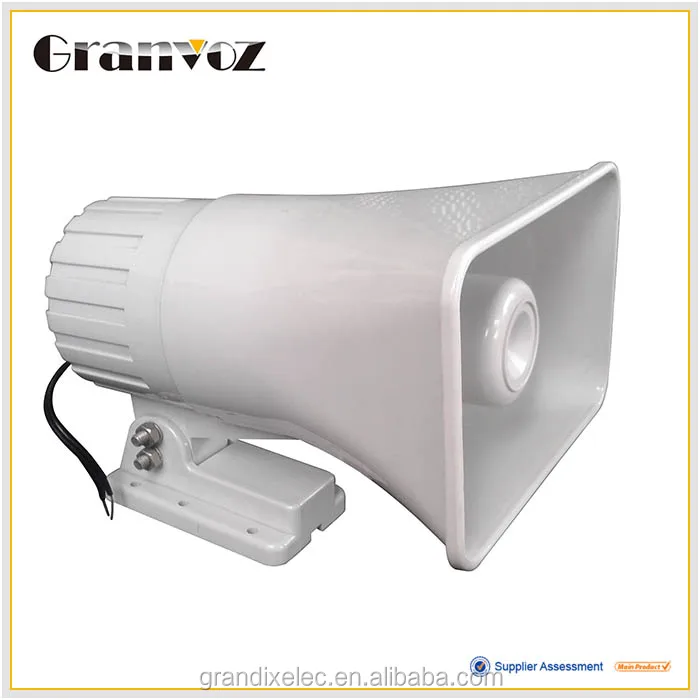 Plastic Horn Waterproof 8 Ohm 30w Megaphone Bull Outdoor Horn Speakers ...