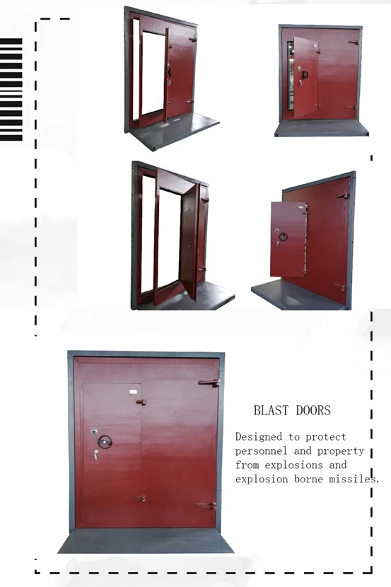 Main Door Designs Cheap Security Blast Proof Steel Doors - Buy Blast ...