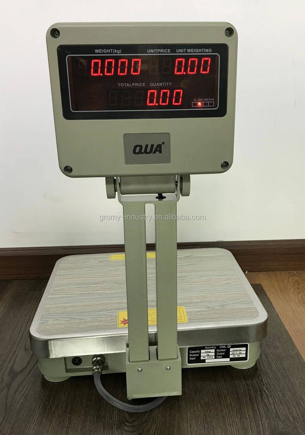 Tcs Electronic Qua Price Platform Scale Manual 606 - Buy Tcs Electronic ...