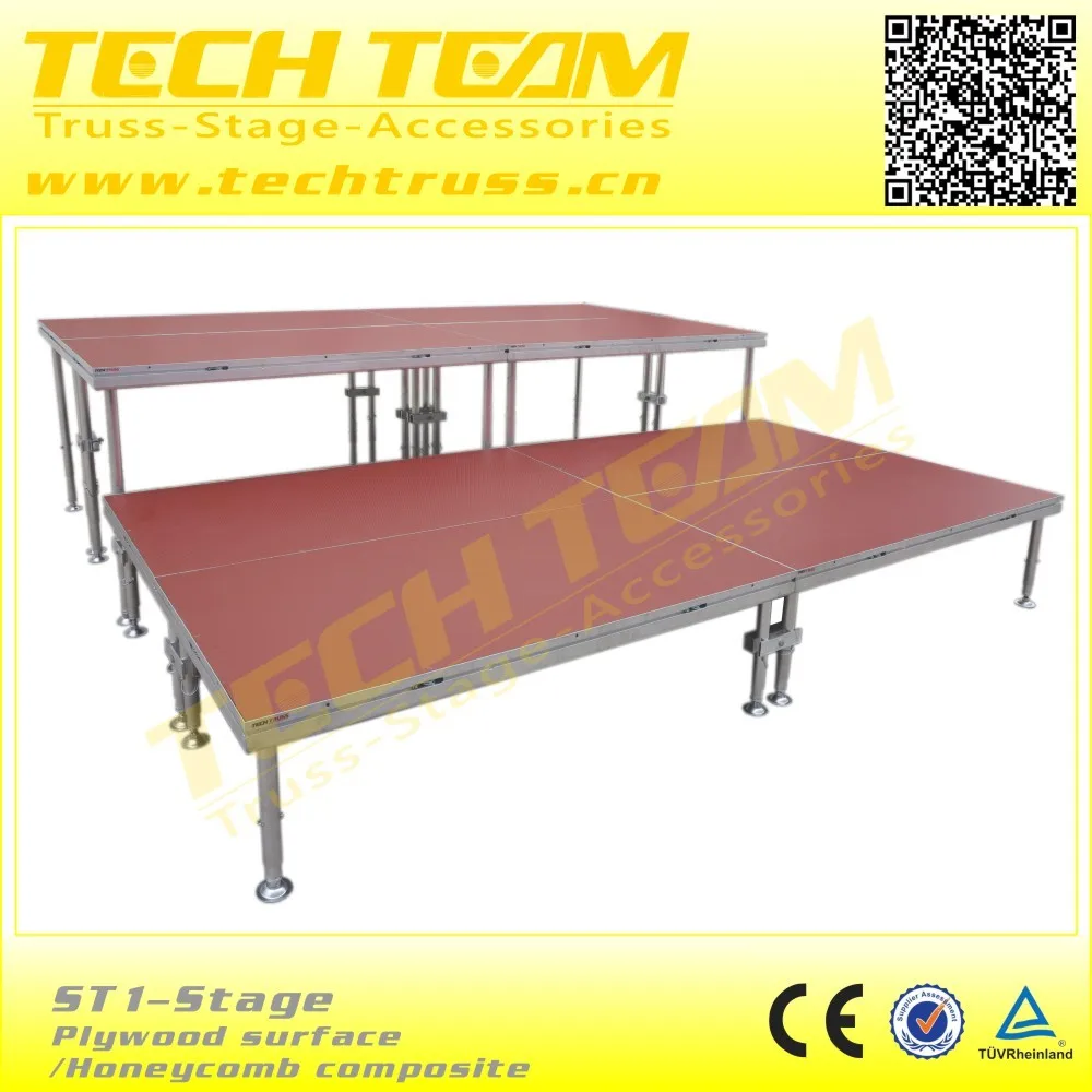 Adjustable Aluminum Telescopic Portable Stage Legs