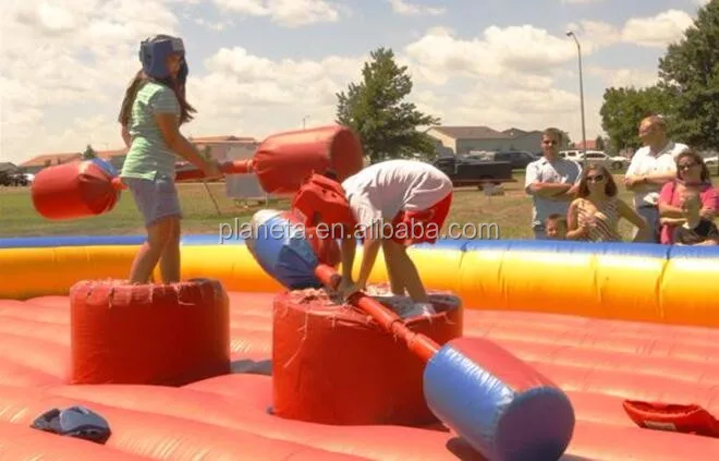Outdoor Fighting Inflatable Jousting Arena - Gladiator Games