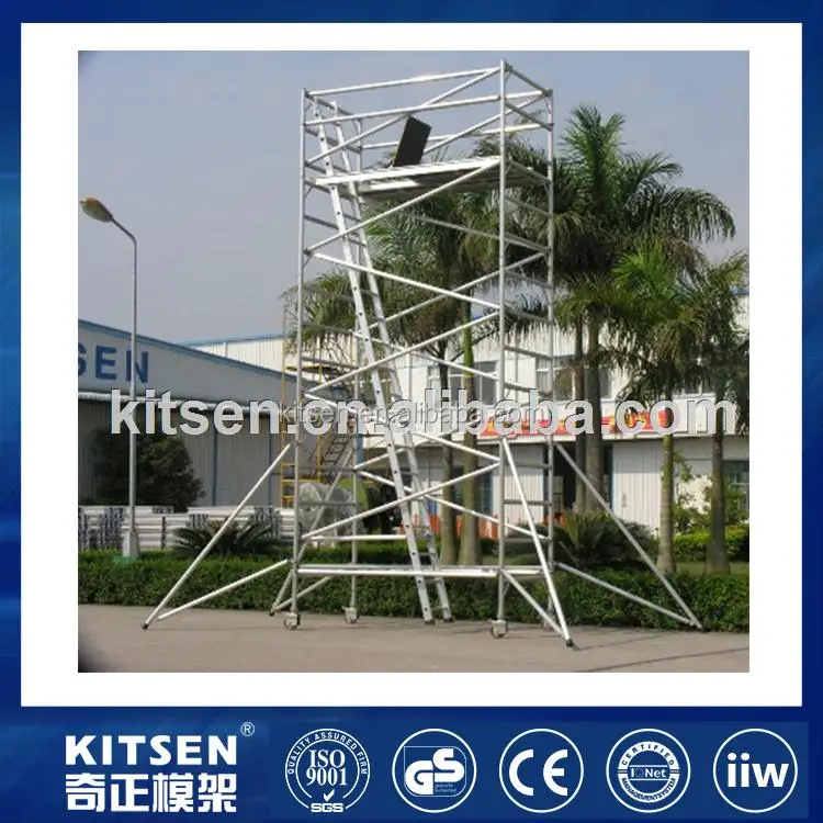 Aluminium Mobile Scaffold Tower - High Strength & Lightweight