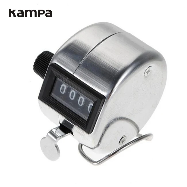 Mini Mechanical Hand Counter 4 Digit Number Manual Counting Tally ...