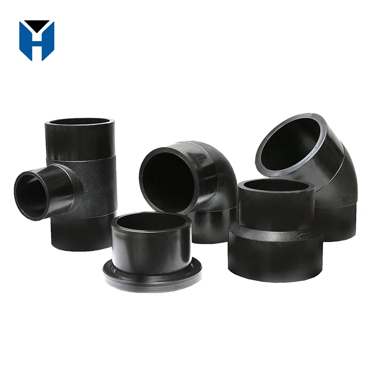 Black Poly Pipe Fittings - Durable PE100 HDPE Solutions