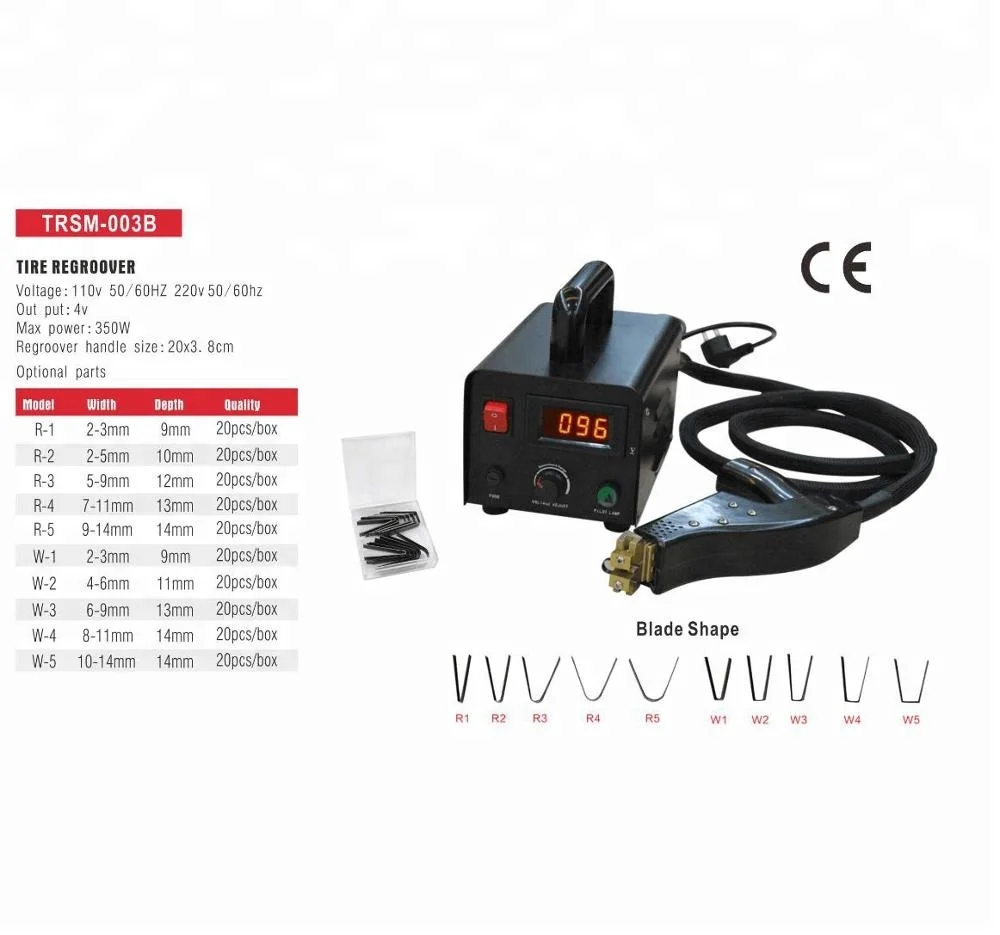 Efficient Rubber Sheet Cutting & Tire Re-Grooving Tool