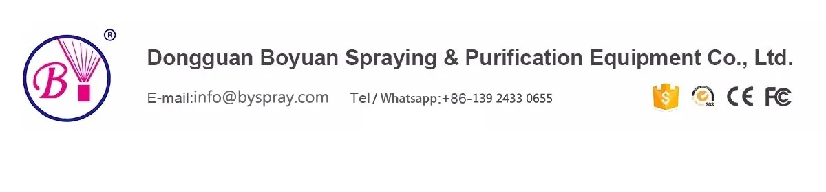 Guangdong Boyuan Spraying Technology Co., Ltd. - Flat Fan Spray Nozzle, Full Cone Spray Nozzle