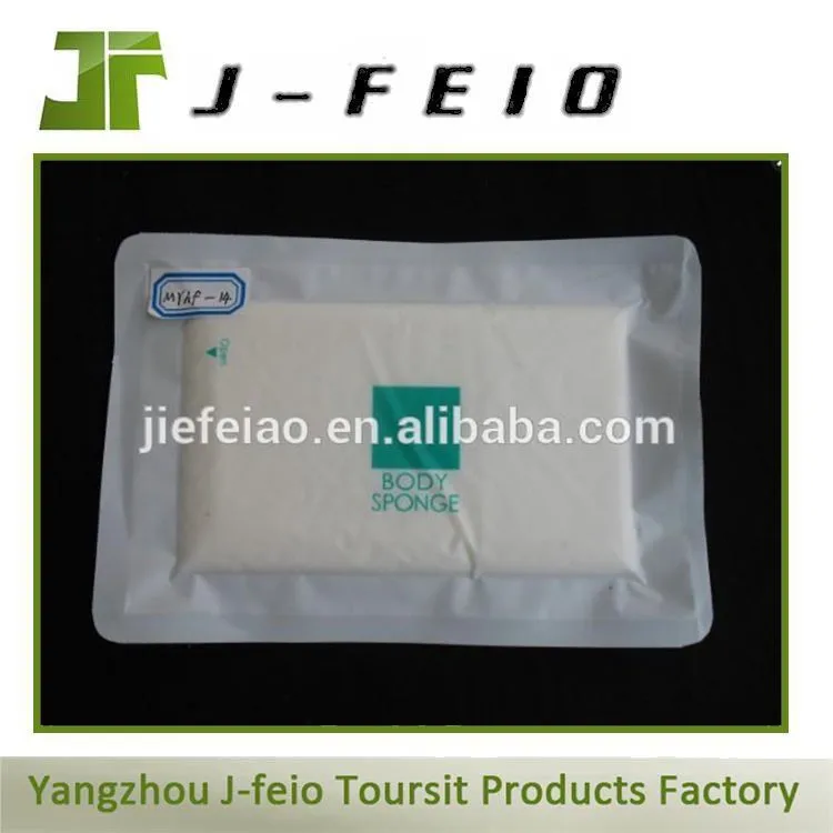 Comfortable Hotel Disposable Compressed Bath Body Sponge - Buy Body ...