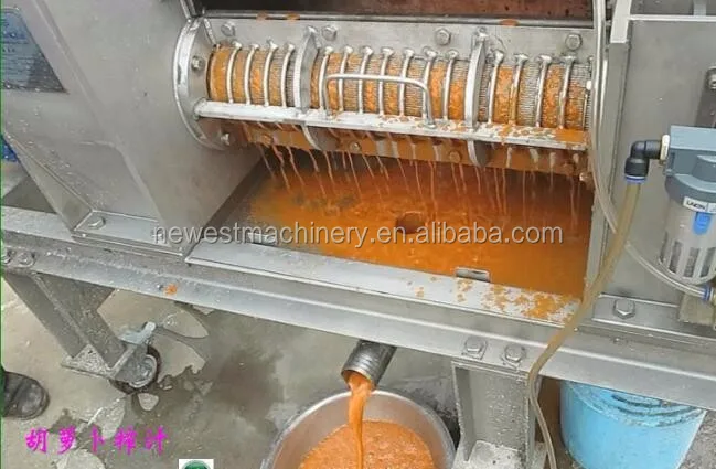 Double Screw Squeezer Industrial Juicer Extractor Machine for Leaves ...