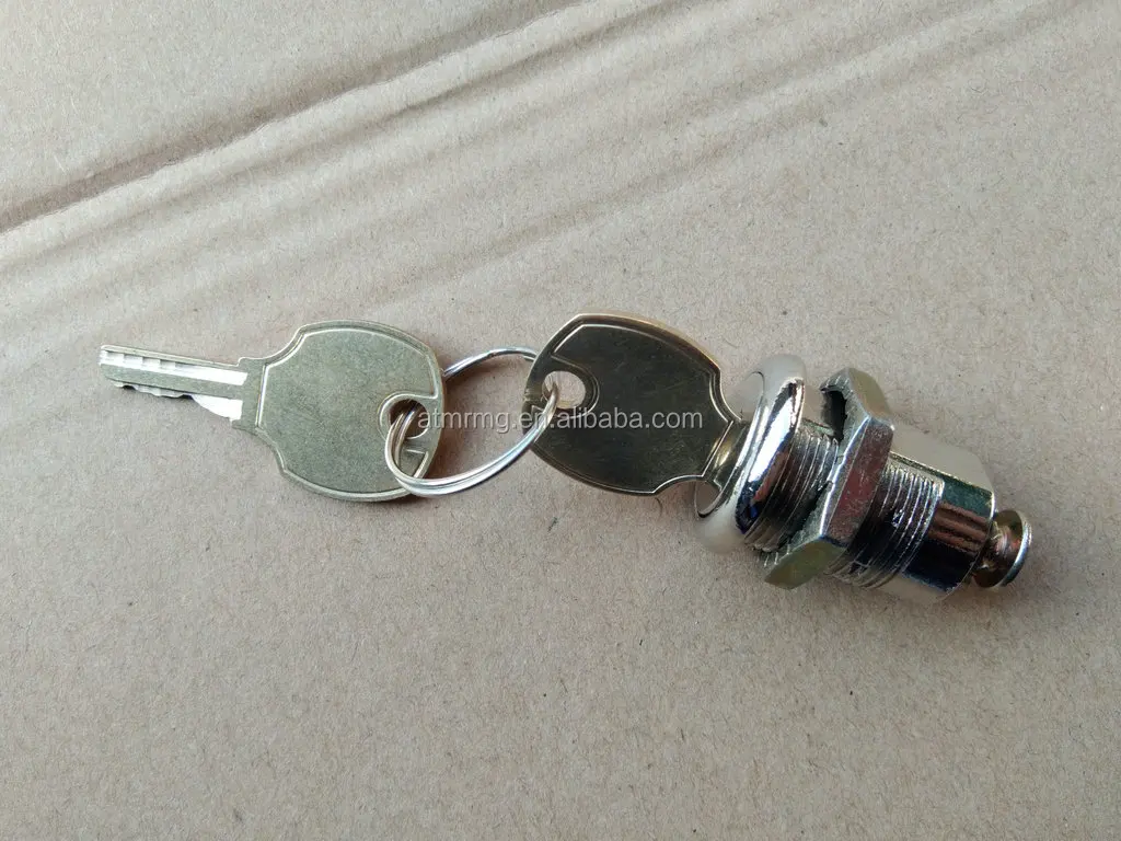 Diebold Opteva ATM Machine Parts - 1.5 Cassette Lock & Key