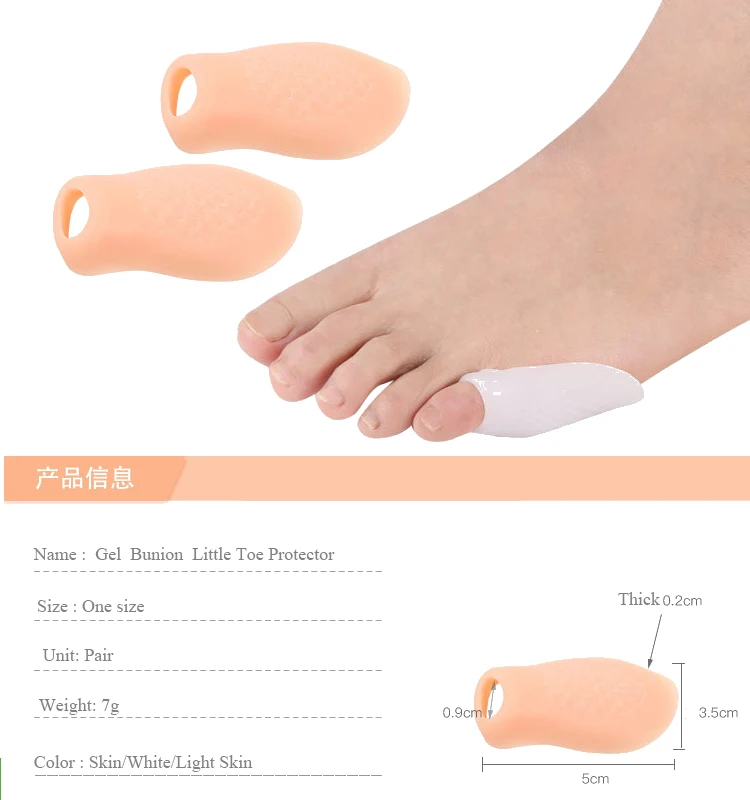Small Toe Bunion Foot Toe Sponge Separator - Buy Bunion Correct Splint ...