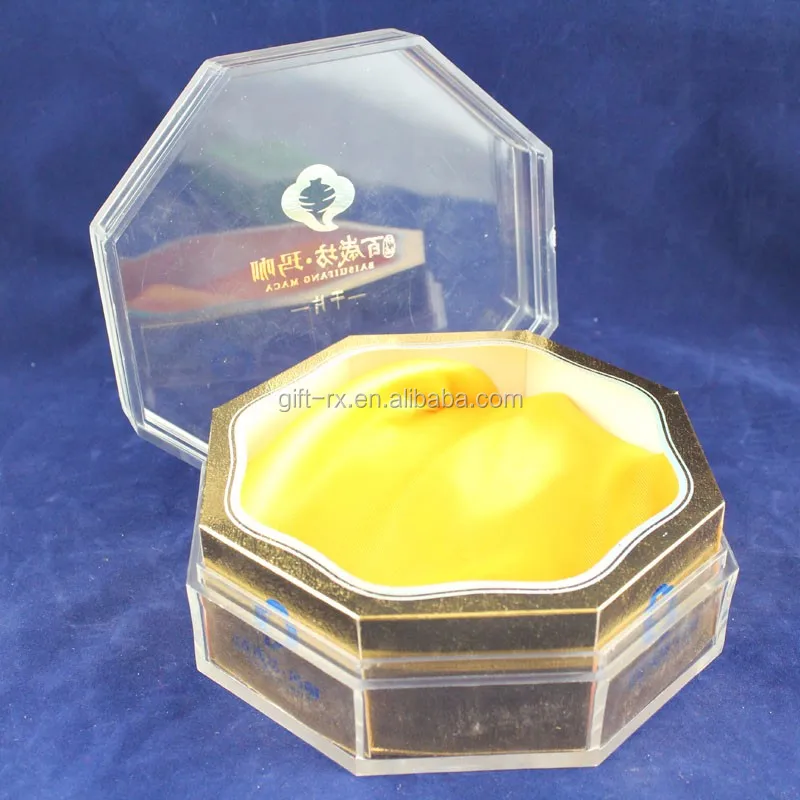 Best Selling Fancy Clear Plastic Octagonal Boxes Gift Packaging for ...