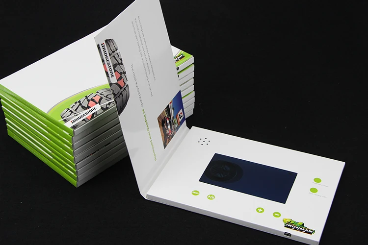 Custom TFT 5 Inch Screen LCD Video Greeting Business Card
