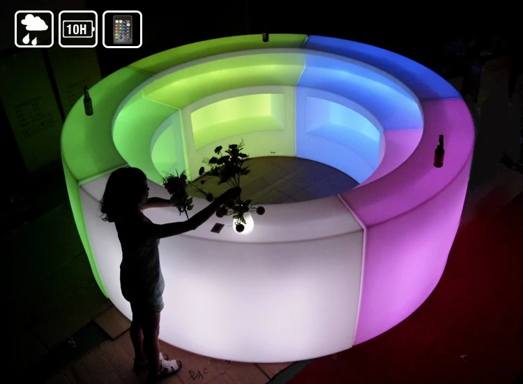 Led Furniture Portable Cocktail Bar Design For Outdoor - Buy Portable ...